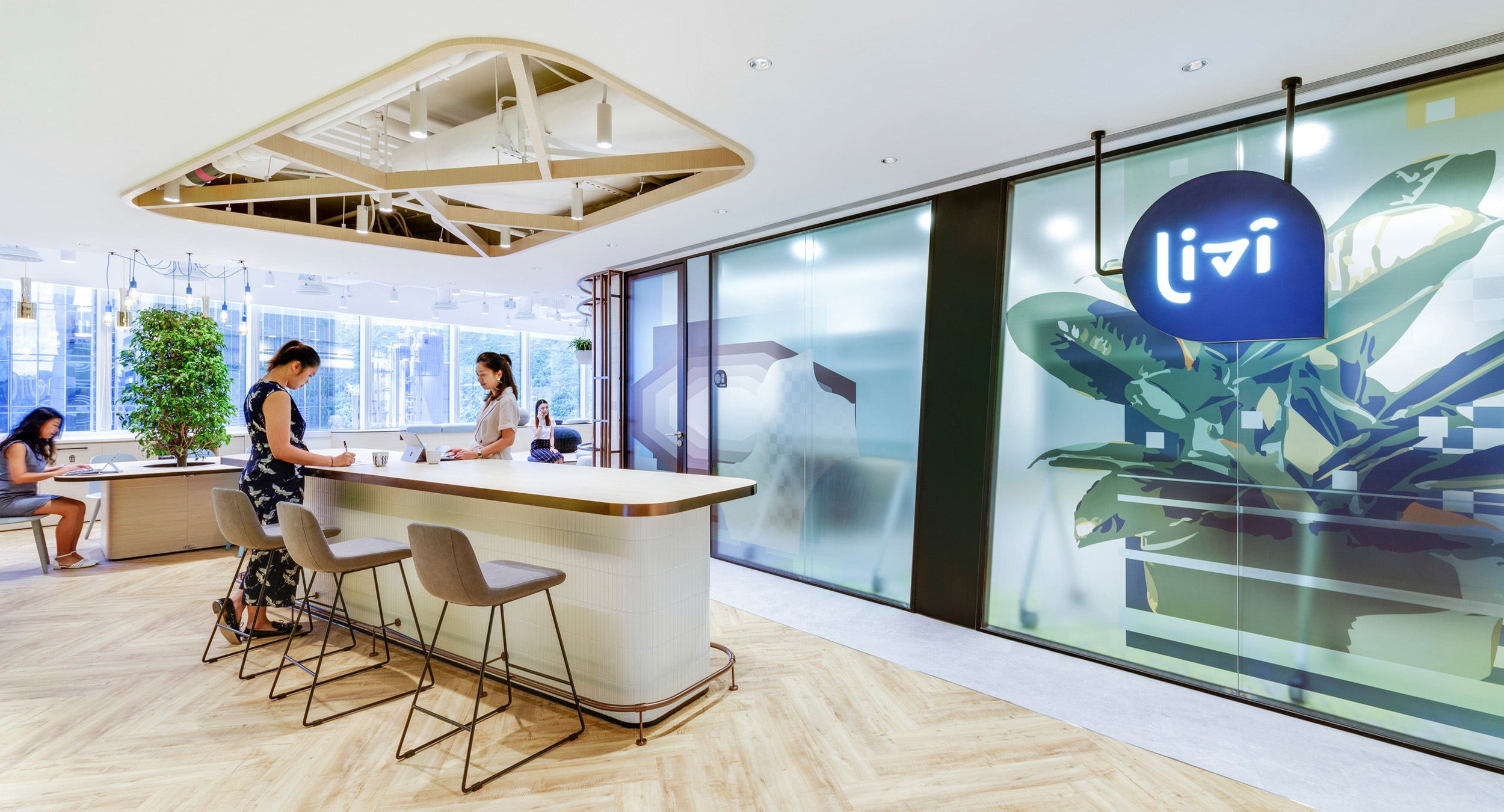 livi Bank, Hong Kong - M Moser Associates